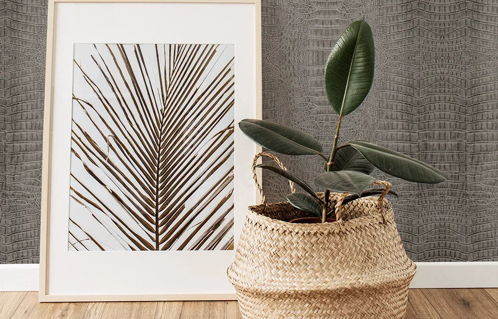 Refresh Your Store with Alligator Wallpaper – Simple Shapes